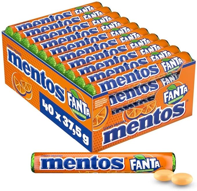 Mentos Fanta 37,5g 40st Storpack – Lollystore