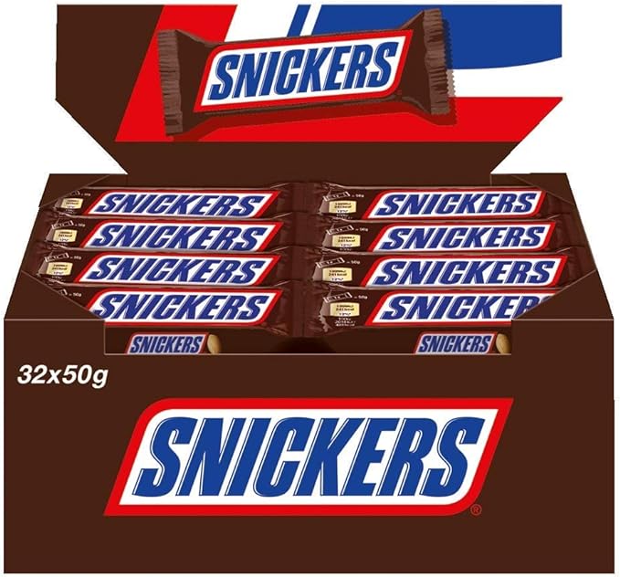 Snickers 50g 32st Storpack – Lollystore
